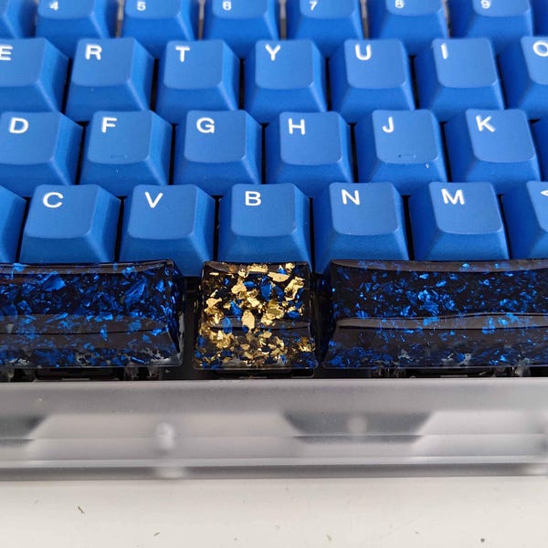 5PCS Keycaps Set for Mechanical Keyboard | Handmade Resin Keycaps ...