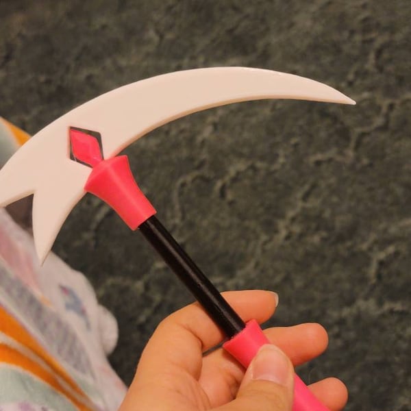 Spinel's Gem Rejuvenator Scythe Pen From Steven Universe: the Movie - Etsy
