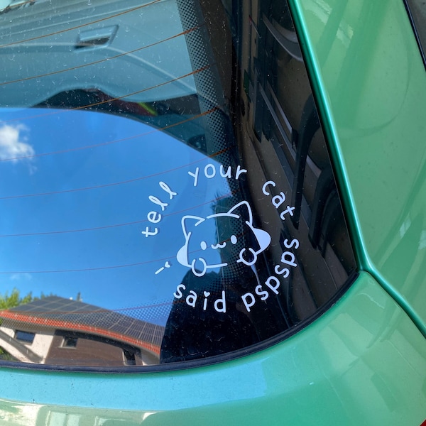 Pretty Girls Hit Curbs Vinyl Sticker Aesthetic Decal Car Mirror Car ...