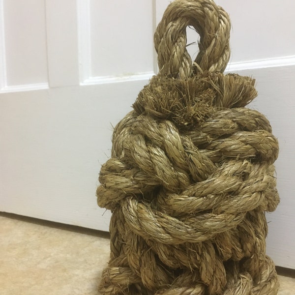 Heavy Buoy Rope Door Stop - Etsy UK