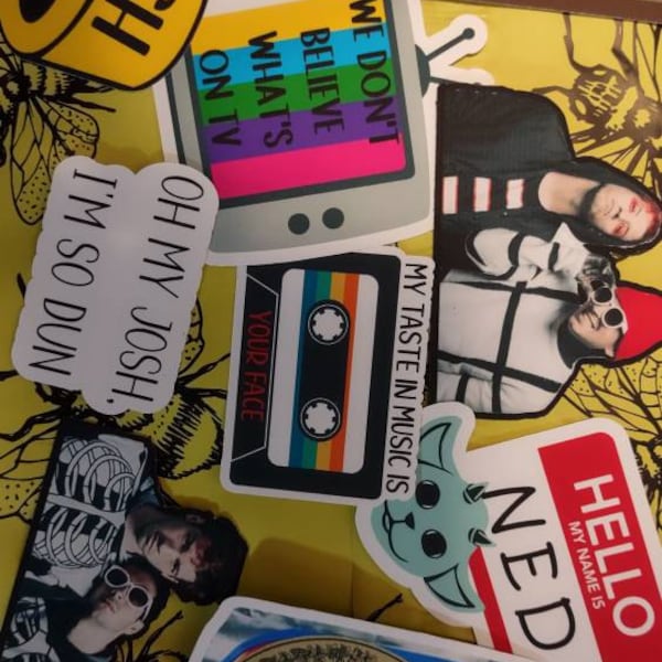 Twenty One Pilots Sticker Set - Etsy