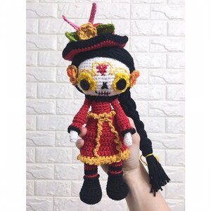 CROCHET PATTERN Rebellious Grunge Girl Emo doll amigurumi | Etsy