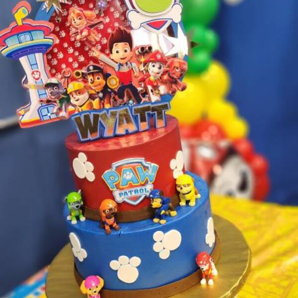 Bluey Birthday Banner /bluey High Chair Banner/party Decorations - Etsy