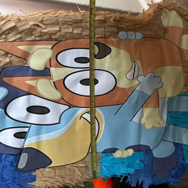 Bluey Pinata! 27”x16”x4” Bluey and Bingo - Etsy