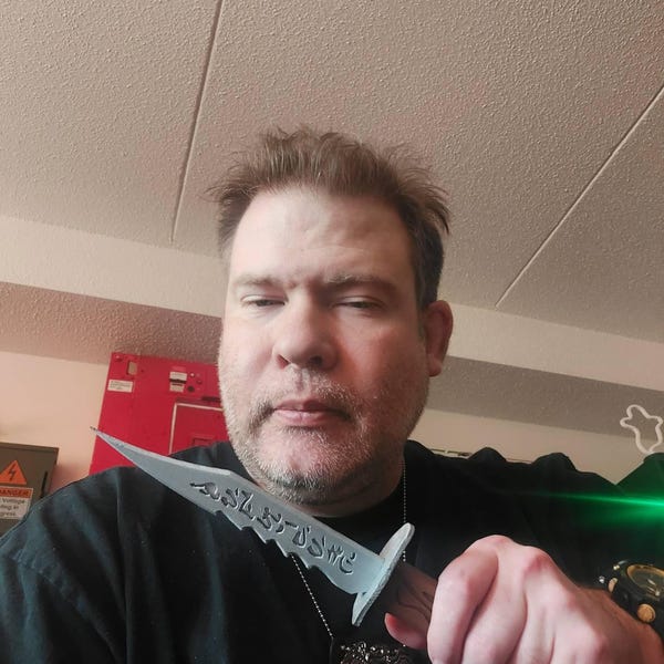 Full Size Maze Blades Demon Knife Karambits Mazikeen, Prop Replica ...