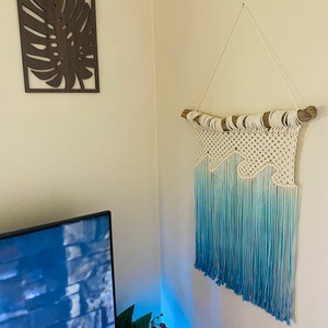 Beachy Wave Macrame Wallhanging - Etsy
