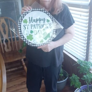 Rustic Simply Blessed Farmhouse Sign Round Sign Craft - Etsy