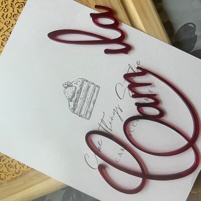 Clasped Hands Topper Line Art Cake Topper Abstract Cake - Etsy