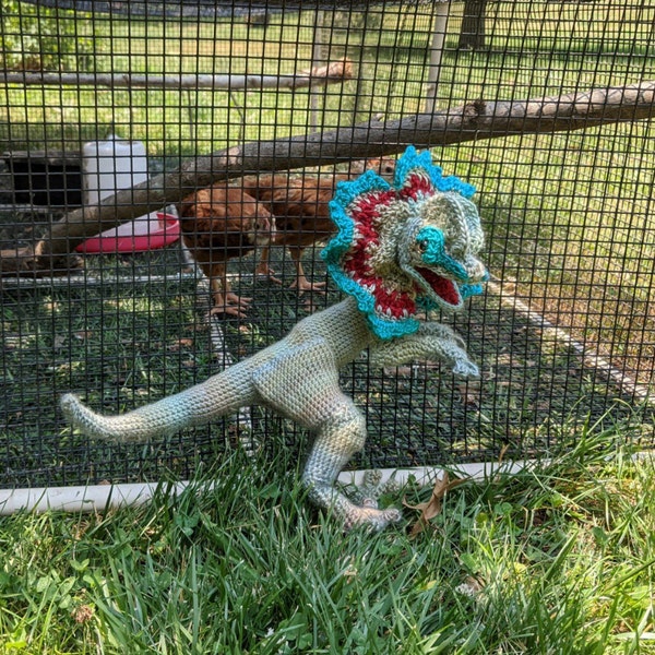 Dilophosaurus Crochet Pattern by Crafty Intentions DIGITAL PDF ...
