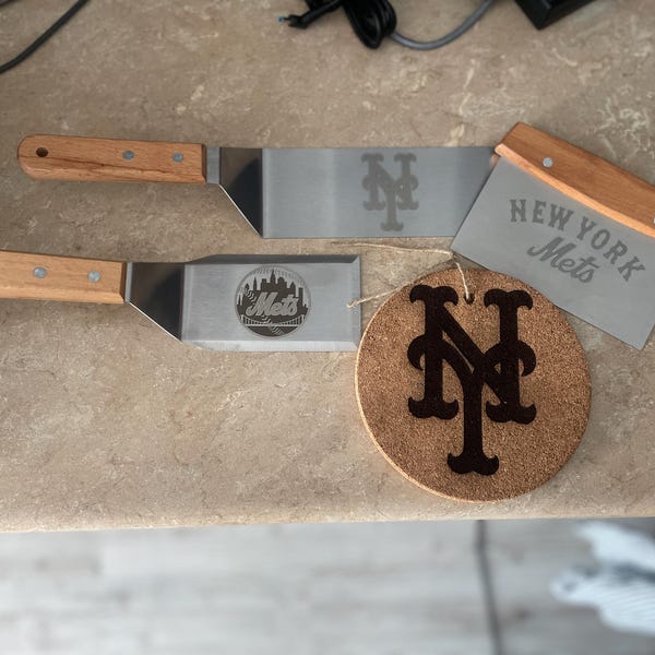 Personalized Sports Team BBQ Set: 3-piece Grill Tools - Made in USA - Etsy