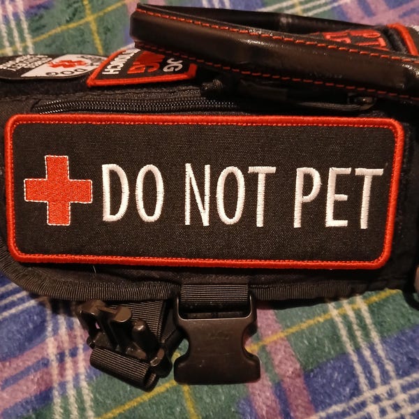 Basic Patch Set Black Canvas Teal Embroidery POTS Dysautonomia Patch ...