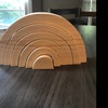 Big Stacker, Plain Rainbow, Unfinished Pine - Etsy Australia