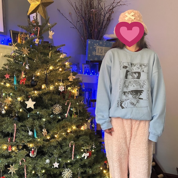 Jujutsu Kaisen Hoodie, JJK Gift, Jujutsu Kaisen Hoodie, Comic Strip ...