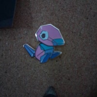 Porygon Glow-in-the-dark Hard Enamel Pin 1in. - Etsy