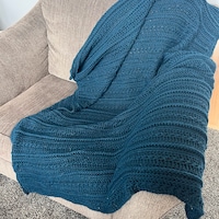 Colorado Throw Blanket Crochet Pattern, Crocheted Blanket Pattern ...
