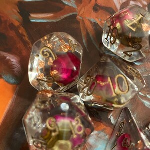 Cat Claws Dnd Dice Set Polyhedral Dice D&D Dice Dungeons | Etsy