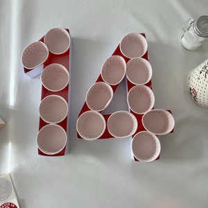 Fillable Number Boxes - Etsy UK