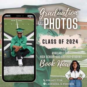 Class of 2024 Graduation Flyer, Canva Graduation Invite, DIY Grad ...