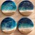 Resin Keychain Epoxy Resin Ocean Waves Key Holder Resin Wave Art Beach ...