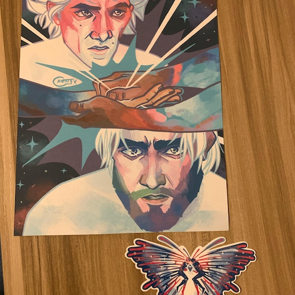 Papa Emeritus IV Cardinal Copia Square Hammer Ghost Movie Sticker - Etsy
