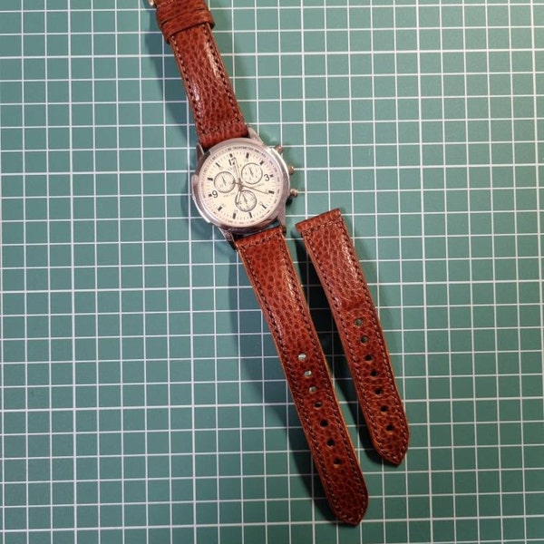 PDF Pattern Leather Watch Strap (15-22mm) - Etsy