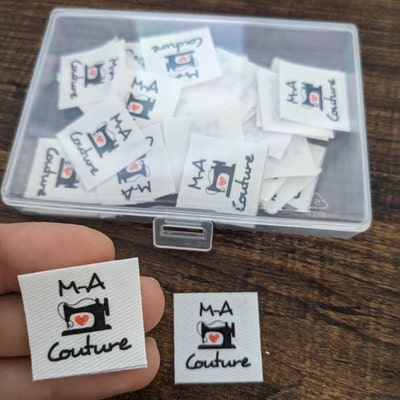 2060 Mm Twill Folding Labels, Logo Labels, Sew Accessori, Ribbon Label ...