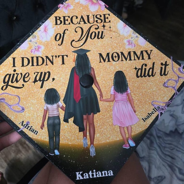Personalized Graduation Cap Topper Black Girl, What If I Told You I'm A ...