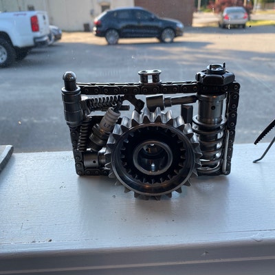 Metal Art Camera Sculpture / Photography Gift / Mechanical Camera - Etsy