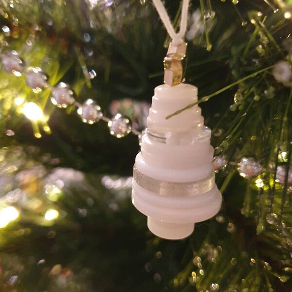 Handmade Button Angel/fairy Christmas Tree Decoration, Gift Tag or ...