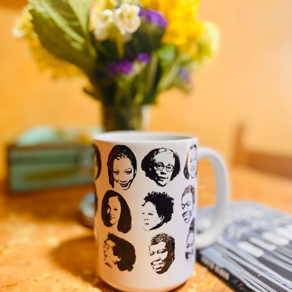 Black Women Writers Mug - Literary Gift - Black Literature - Female ...