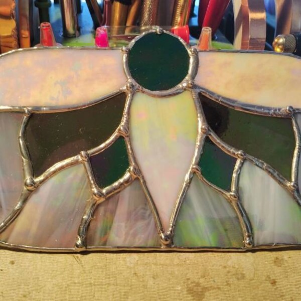 Boho Stained Glass Pattern DIY Stained Glass Beginner Pattern Glass ...