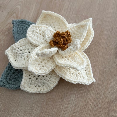 Crochet Leaf Pattern Ginkgo Leaf Including Step by Step Written Photo ...