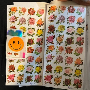 Huge Lot of 10 Shiny Foil Sticker Sheets Unicorns Aliens | Etsy