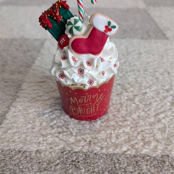 Fake Ice Cream Themed Cupcake - Etsy
