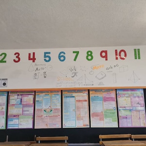 BOHO RAINBOW Classroom Calendar & Weather Display Editable - Etsy