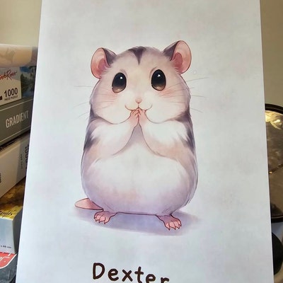 D.O Traditional Korean Painting on Canva EXO Art Print Do Kyung Soo Art ...