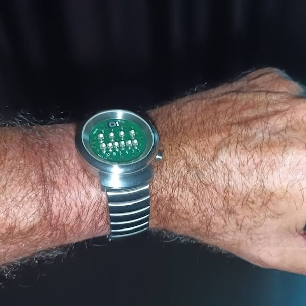 Morse Code Sound and Morse Code LED Blinking Watch Custom Your Radio Ham Call Sign or Custom ...