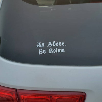 6 Speed Manual Decal Funny Car Decal, Personalized Vinyl Sticker ...