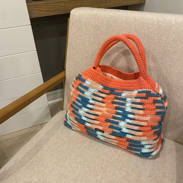 CROCHET PATTERN Arcadia Tote Bag Crochet Bag Pattern Crochet Purse ...