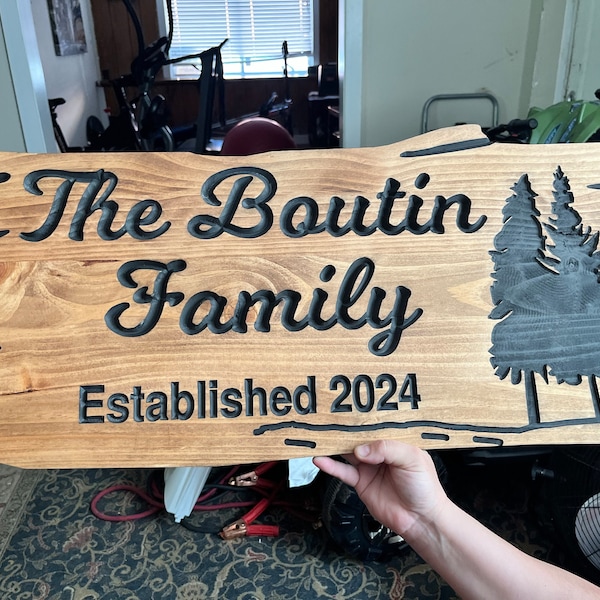 Outdoor Cottage Sign | Custom Cottage Sign | Wood Cottage Sign ...