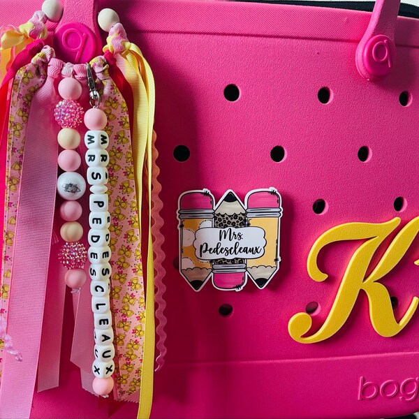 Personalized BINGO Bag, Bingo Bag Charm, Bingo Winner, Bingo Queen ...