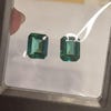Round Cut Alexandrite Lab Grown Faceted Loose Gemstone Color Changing ...