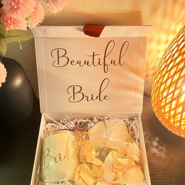 Bridal Gift Box, Bride to Be Gift Box, Personalized Bridal Gift Box ...