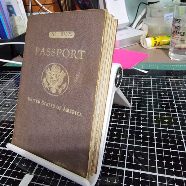 Vintage USA Passport Book Digital Download Printable - Etsy