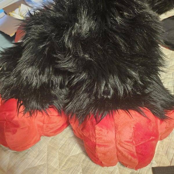 Digigrade Feet Hoof Indoor and Outdoor Pattern PDF DOWNLOAD - Etsy