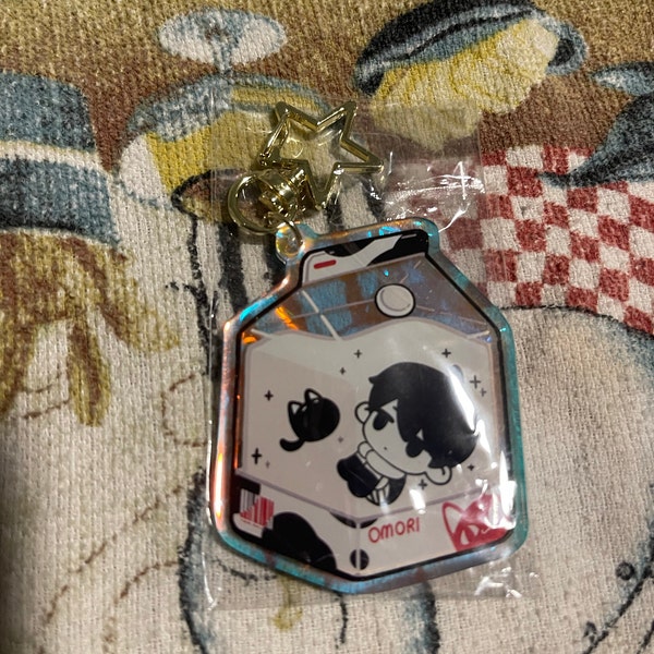OMORI Charm OMORI Keychain Milk Set Sunny Charm Aubrey Charm Kel Charm ...