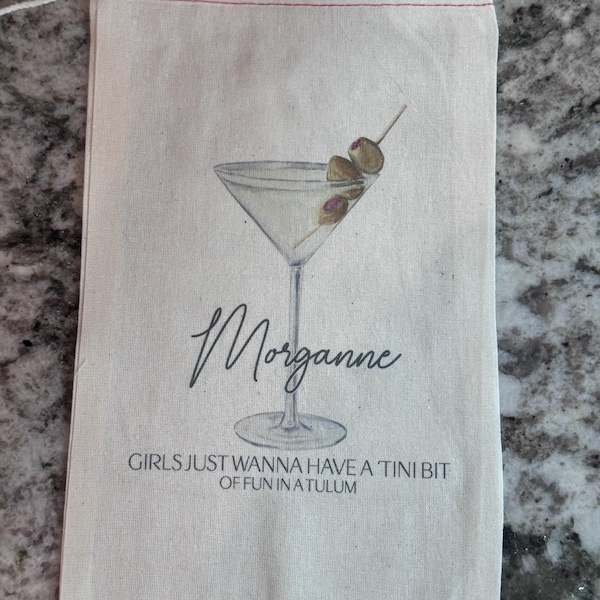 Aperol Spritz Party Favor Bags Cocktail Bags Spritzy Bachelorette Bags ...