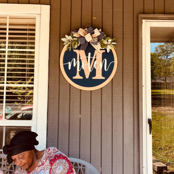 Purdue Front Door Decor | Boilermakers Sign | Purdue Wreath | Football ...