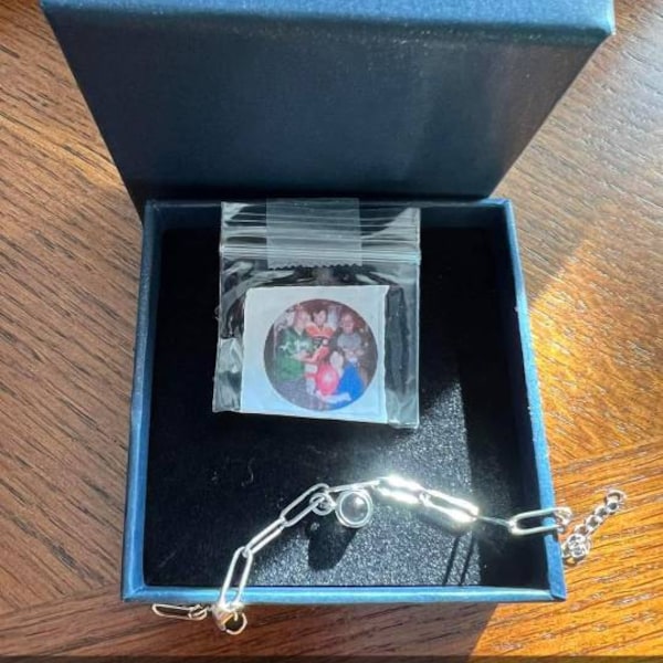 Personalized Photo Keychain,locket Keychain, Envelope Keychain, Message ...