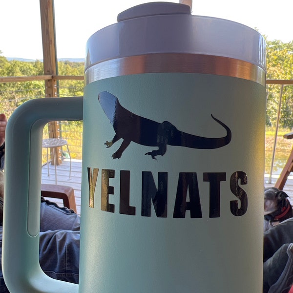 YELNATS Cup Decal Holes Stanley Yelnats Cricut Vinyl Tumbler Sticker - Etsy